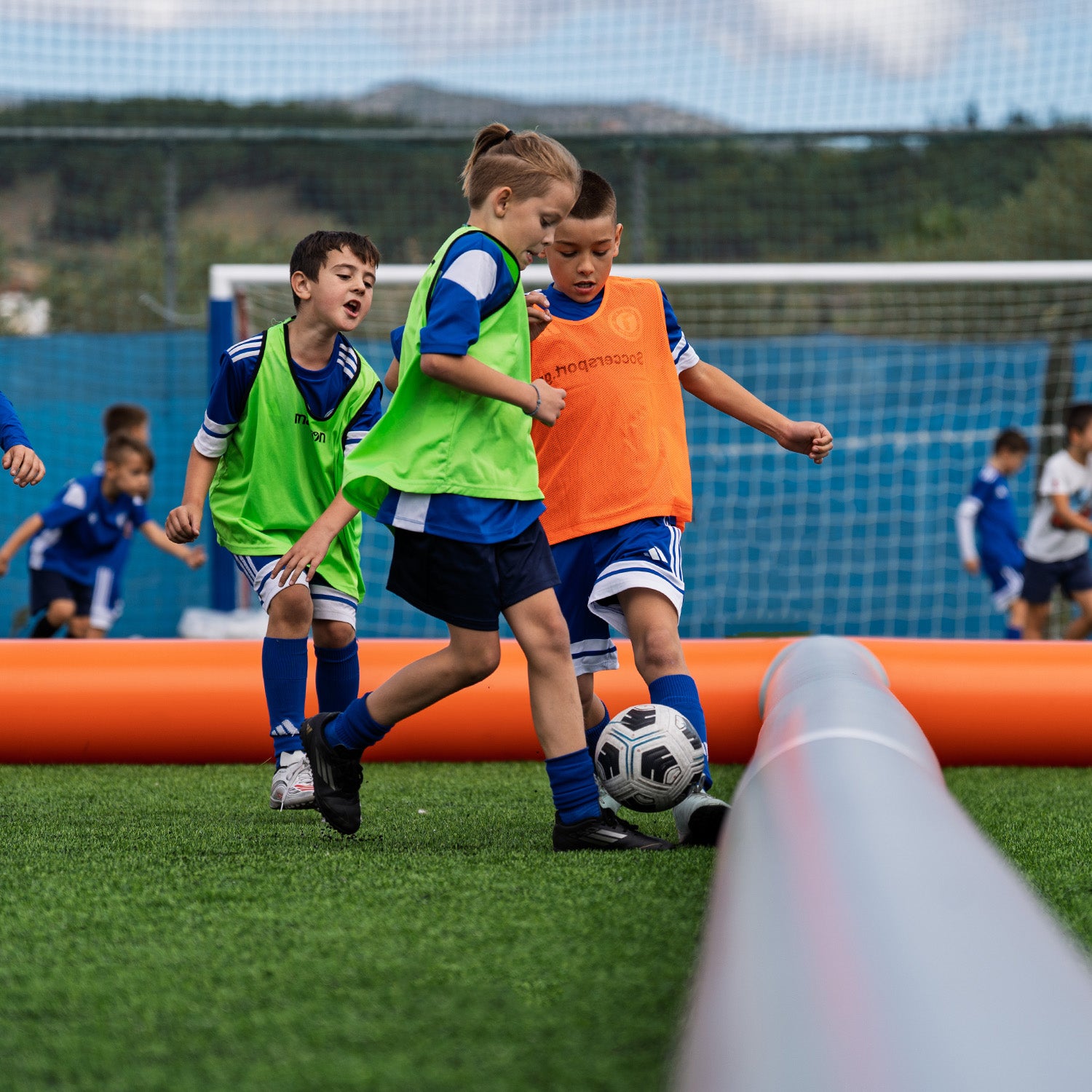 AirPitch Dual Pro Lite 3v3 Inflatable Football Pitch (15x20m ...